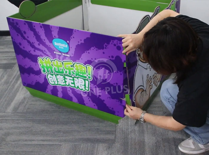 Case Study: 3D Die-Cut Pallet Display for Game Puzzles